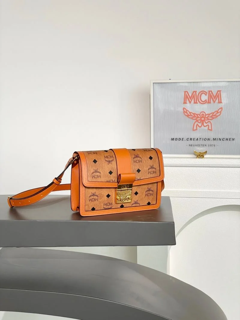 Top mirror MCM Satchel Bags