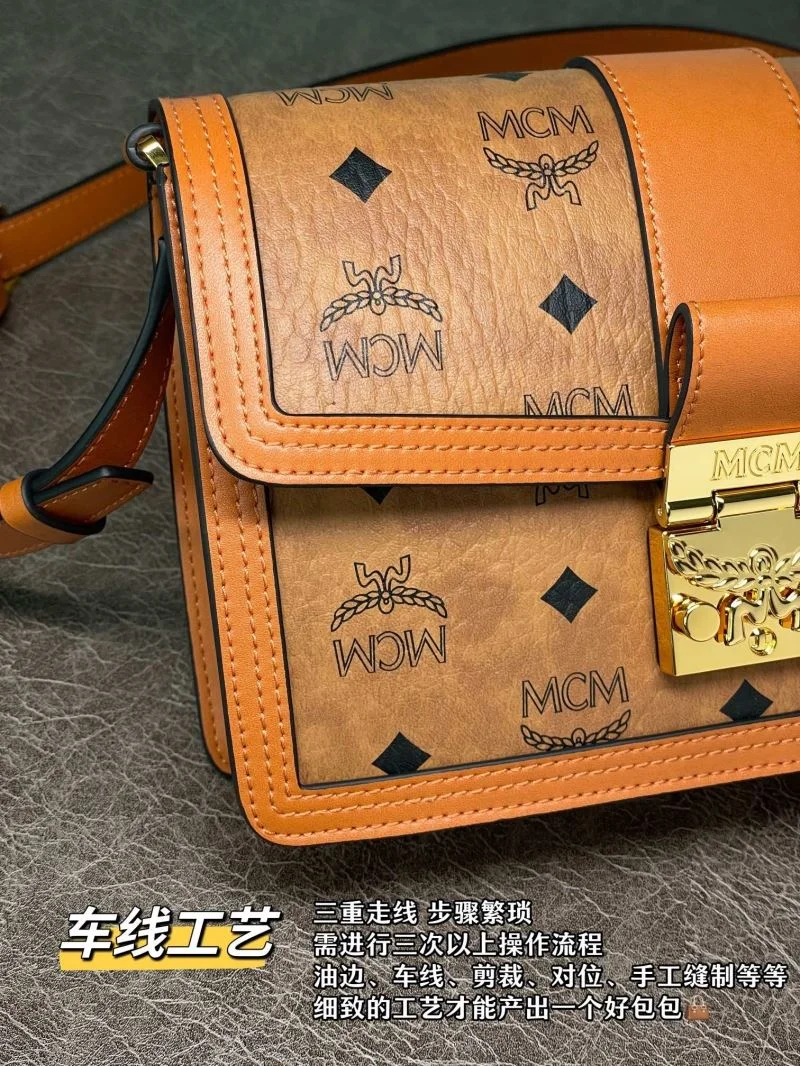 Top mirror MCM Satchel Bags