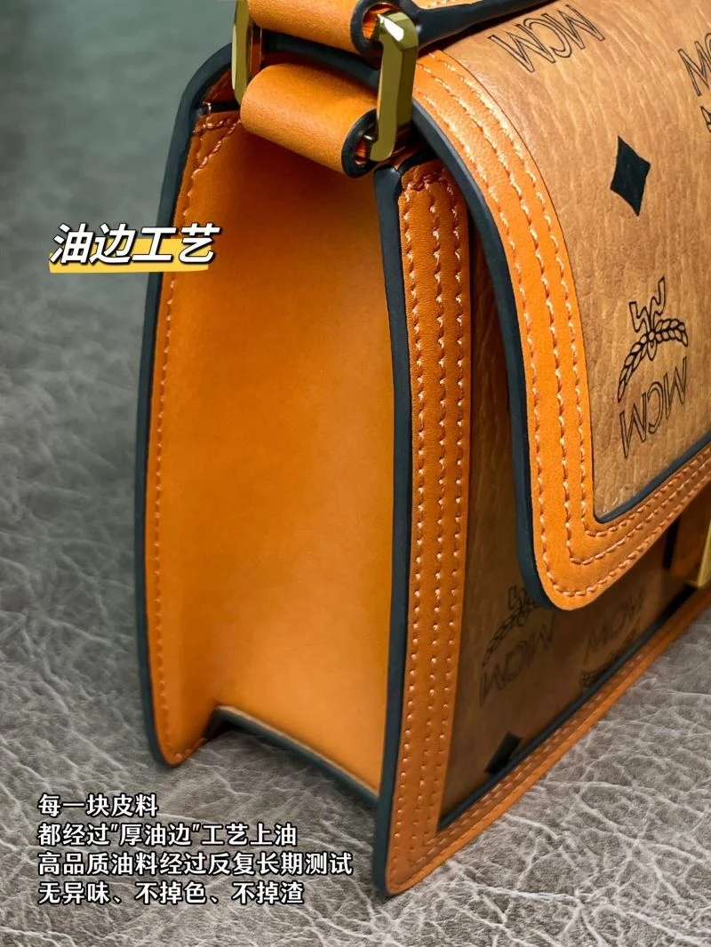 Top mirror MCM Satchel Bags