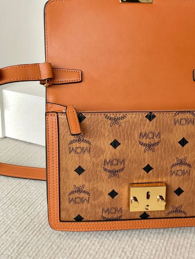 Top mirror MCM Satchel Bags