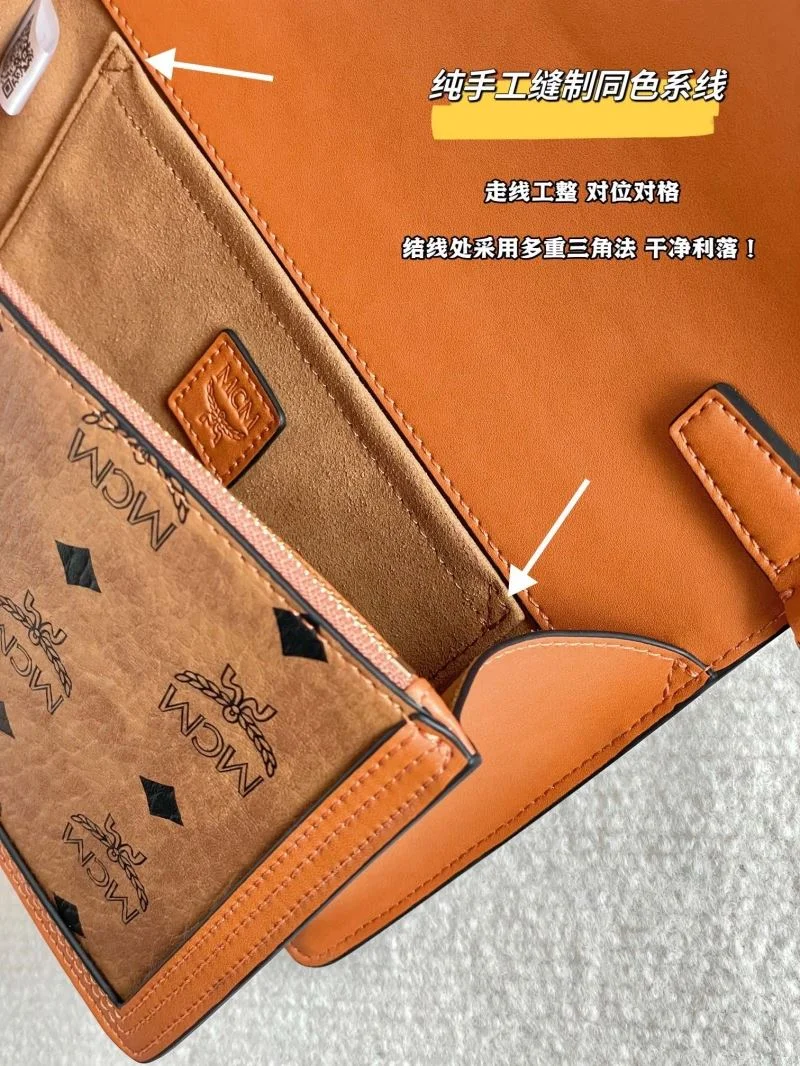 Top mirror MCM Satchel Bags