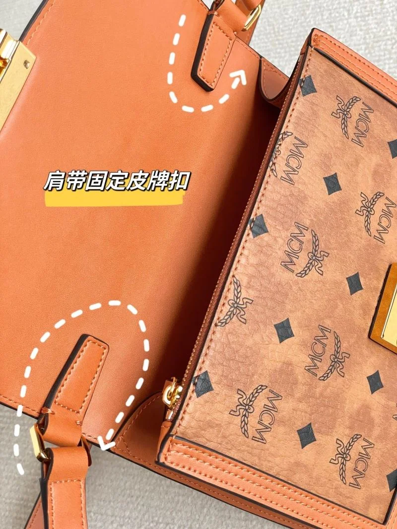 Top mirror MCM Satchel Bags