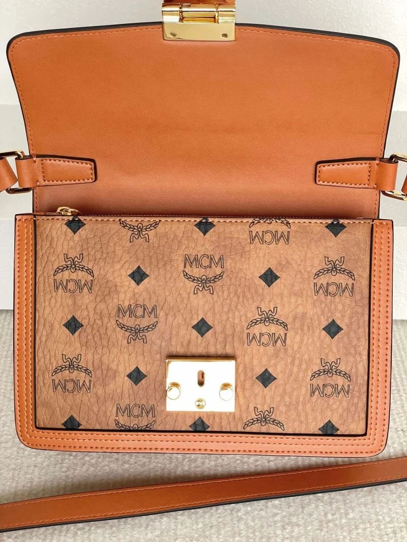Top mirror MCM Satchel Bags