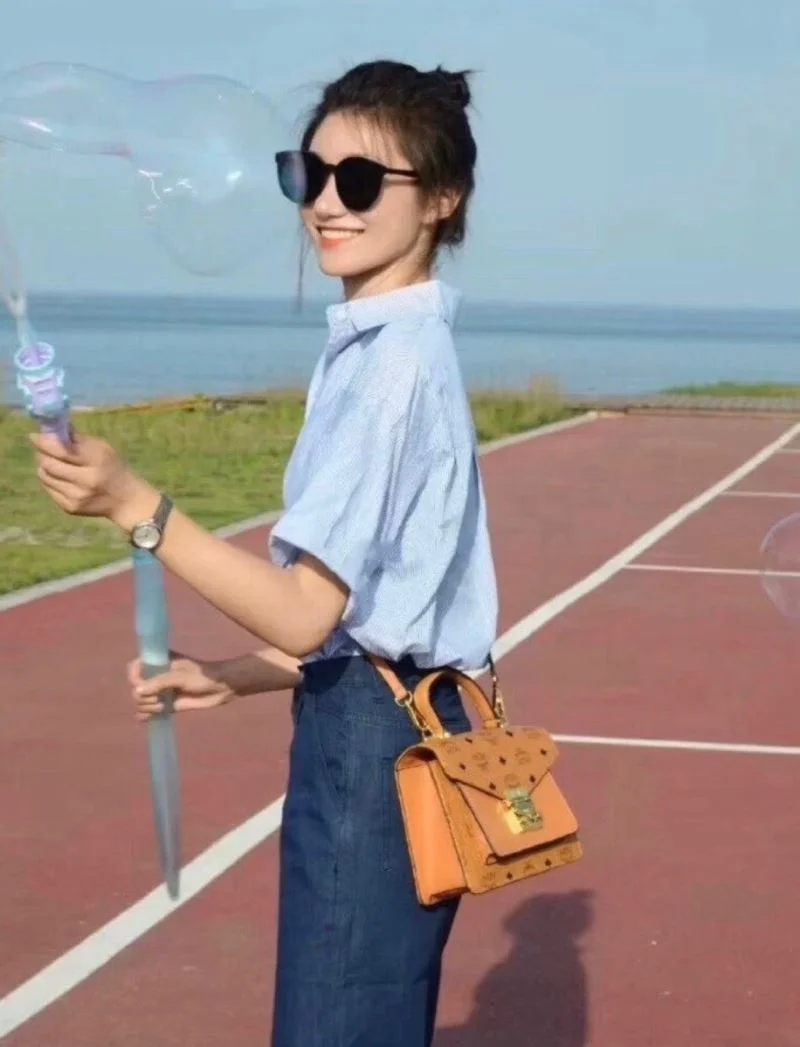 Original MCM Satchel Bags