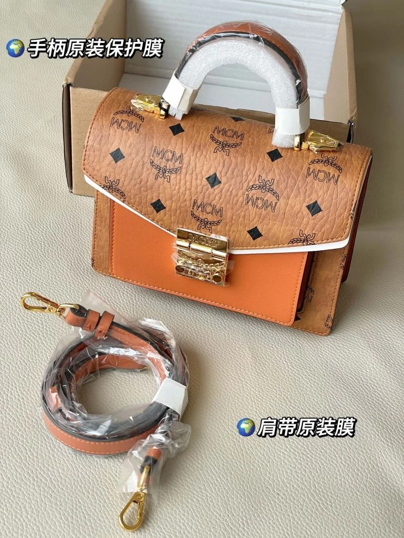 Original MCM Satchel Bags