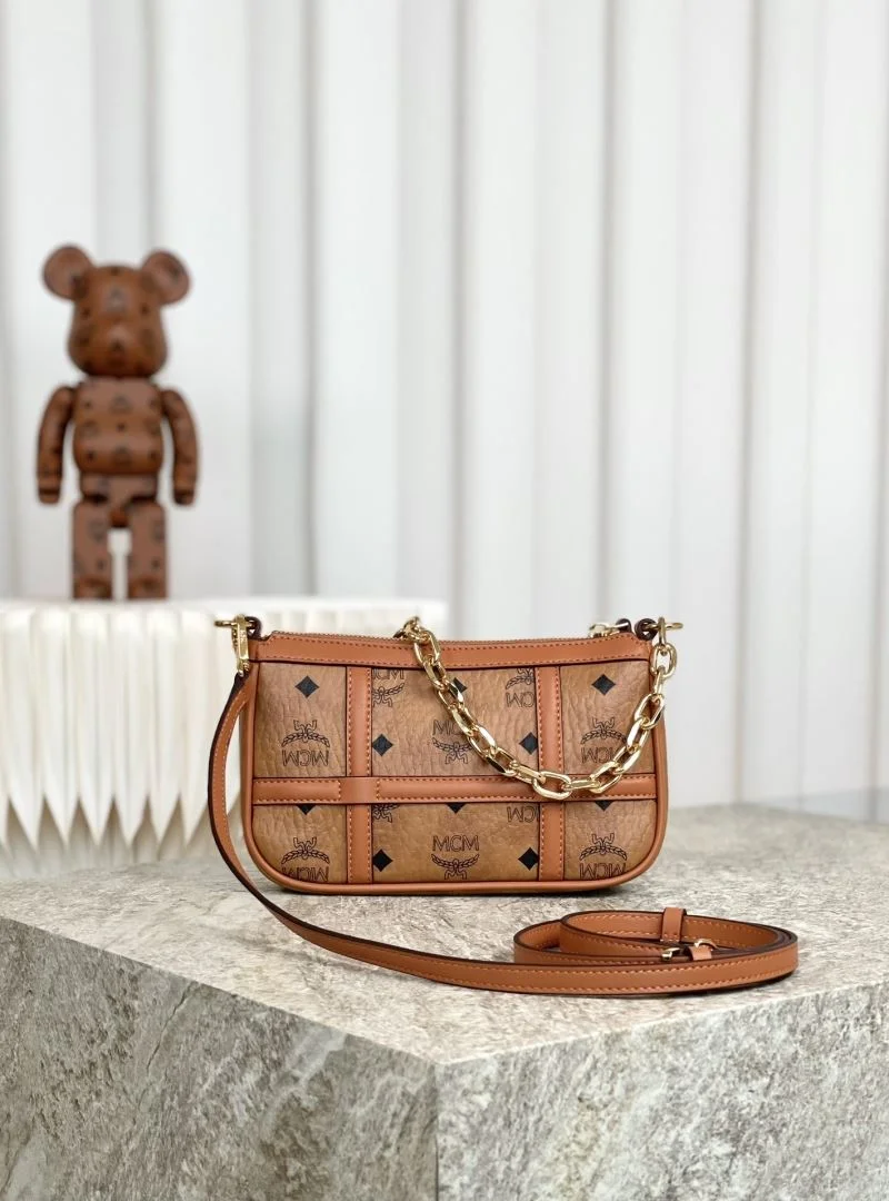 Top mirror MCM Satchel Bags