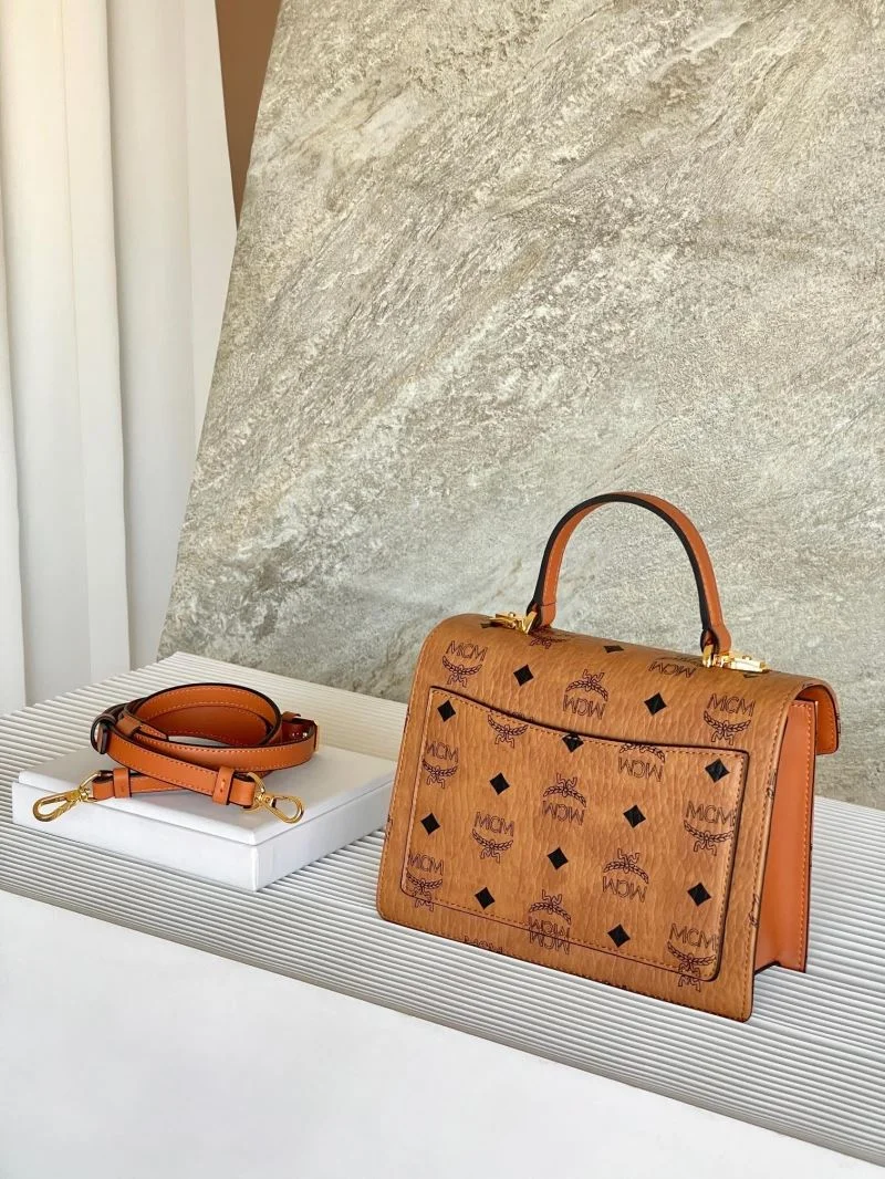 Precise copy MCM Satchel Bags