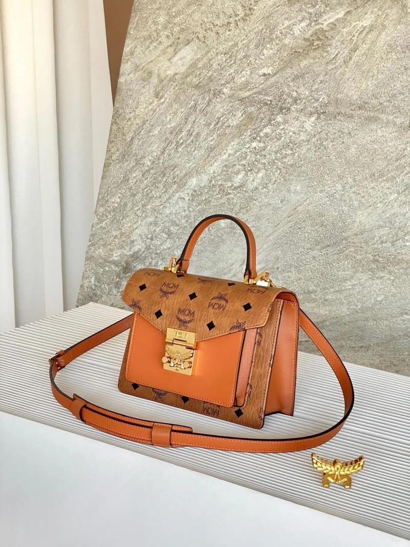 Precise copy MCM Satchel Bags