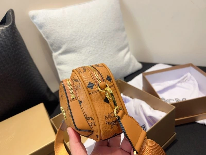 Indistinguishable MCM Satchel Bags