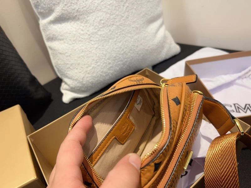 Indistinguishable MCM Satchel Bags
