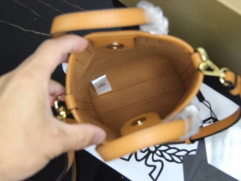 Indistinguishable MCM Shopping Bags