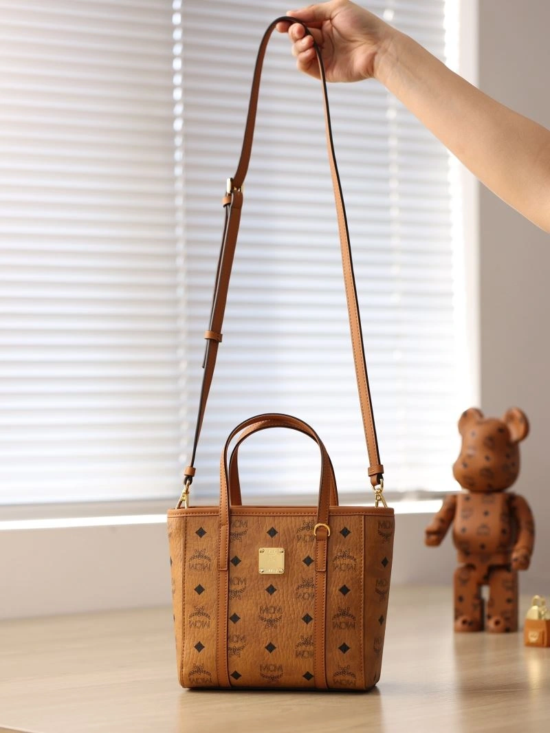 Exact replica MCM Shopping Bags