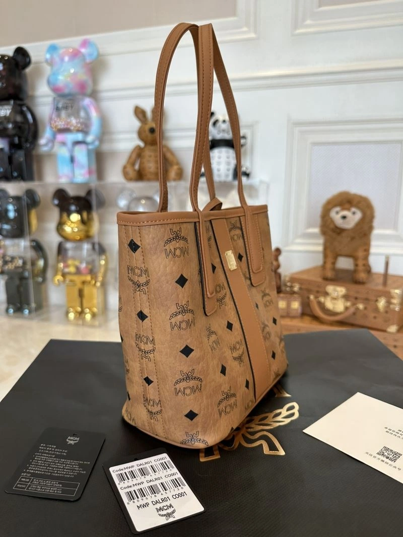 Exact replica MCM Shopping Bags
