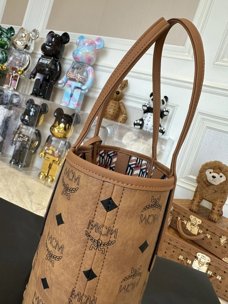 Exact replica MCM Shopping Bags