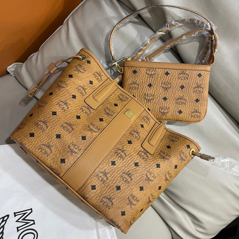 Indistinguishable MCM Shopping Bags