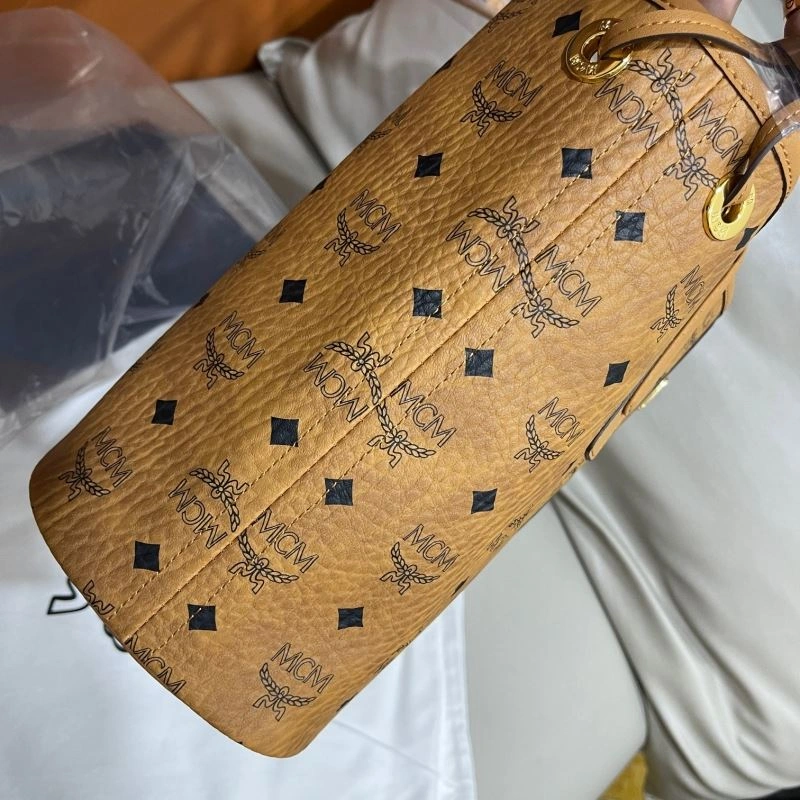 Indistinguishable MCM Shopping Bags