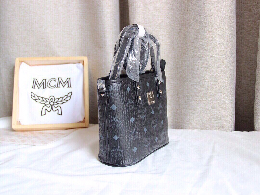 Indistinguishable MCM Shopping Bags
