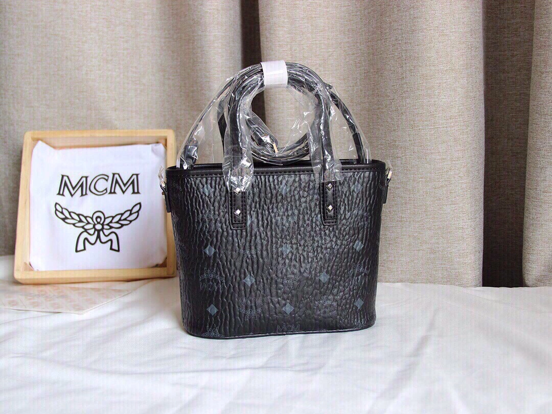 Indistinguishable MCM Shopping Bags