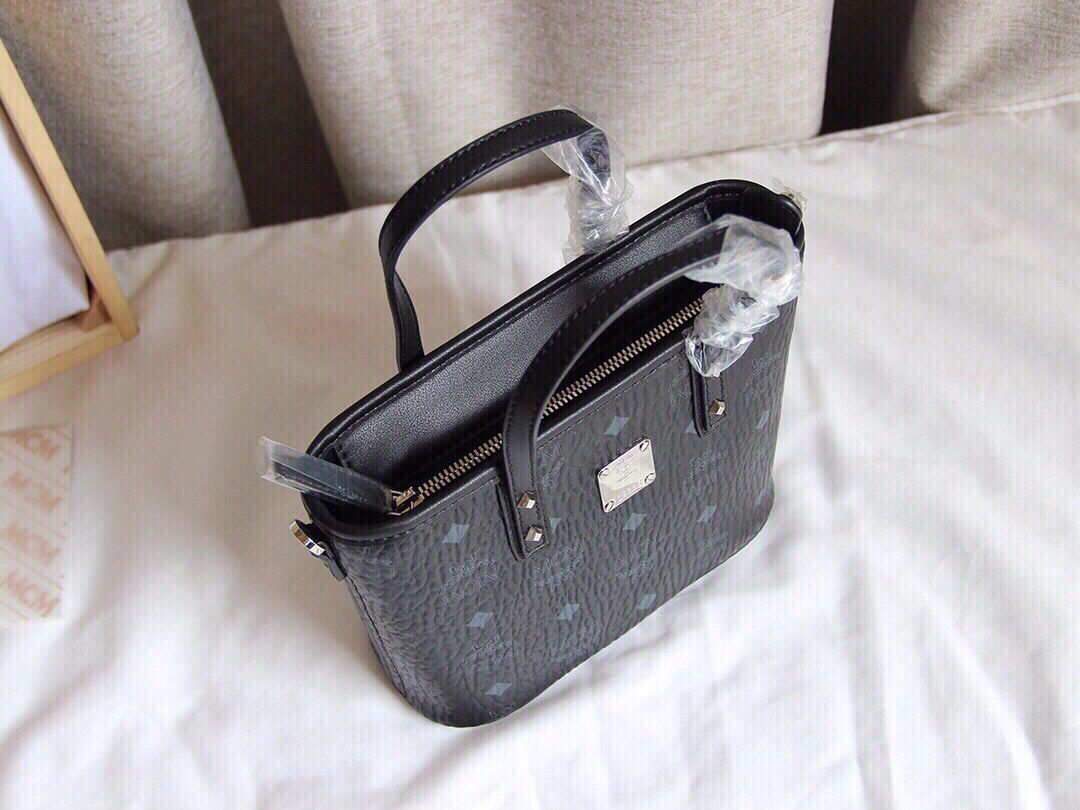 Indistinguishable MCM Shopping Bags