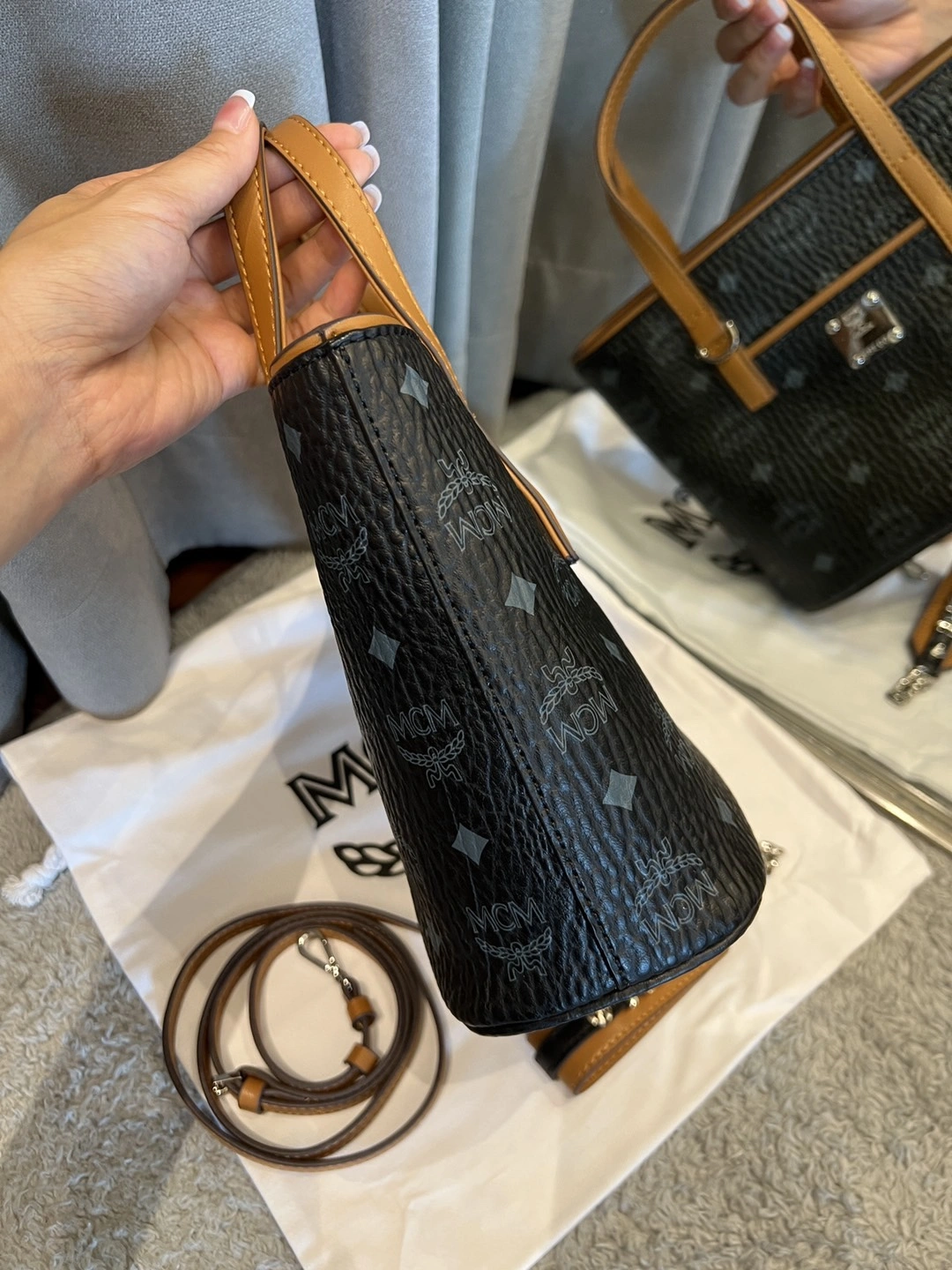 Affordable MCM Shopping Bags