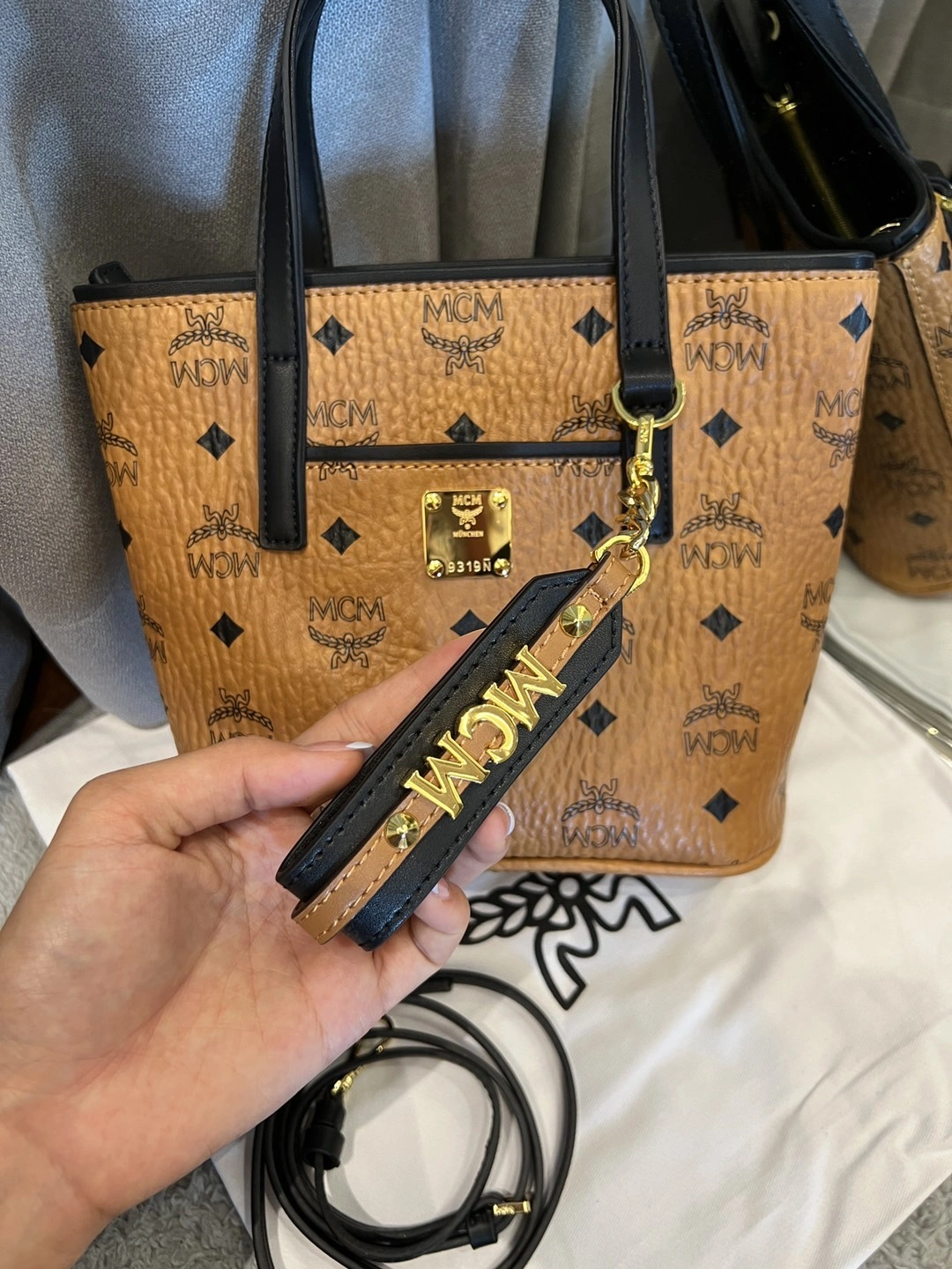 Value-priced MCM Shopping Bags