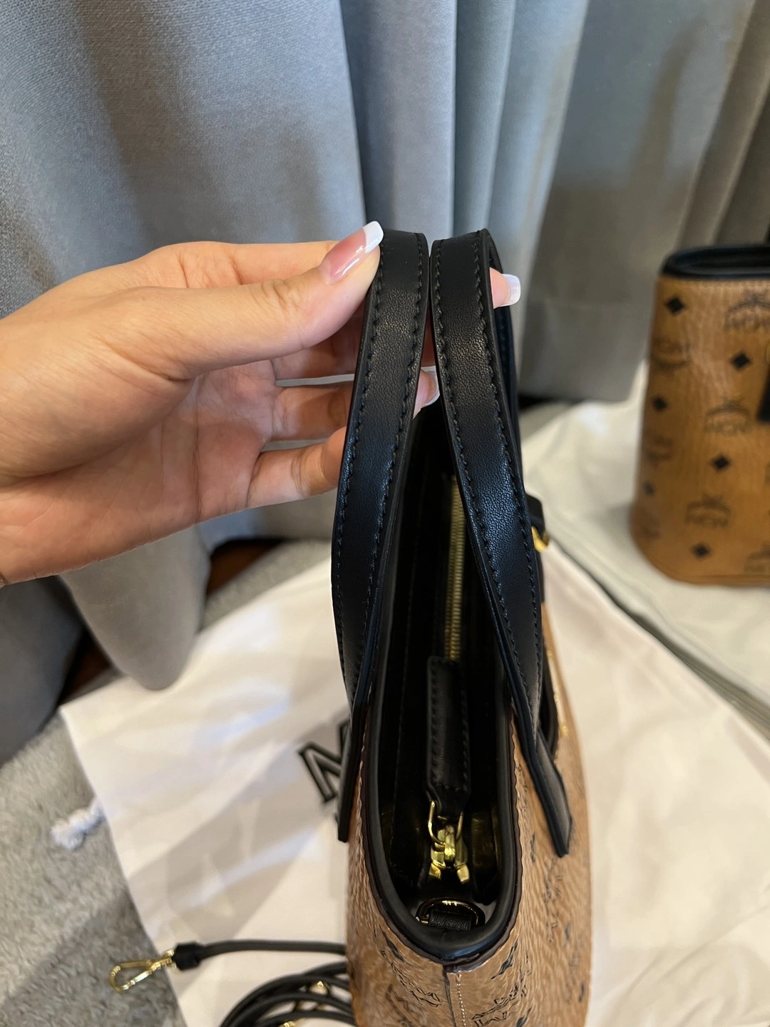 Value-priced MCM Shopping Bags