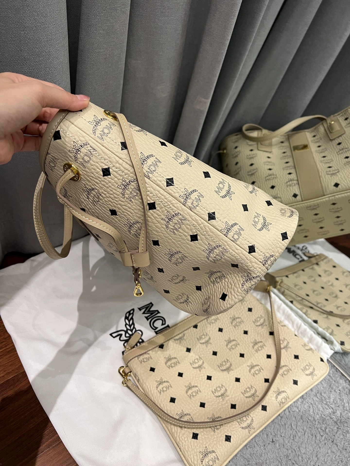Original MCM Shopping Bags