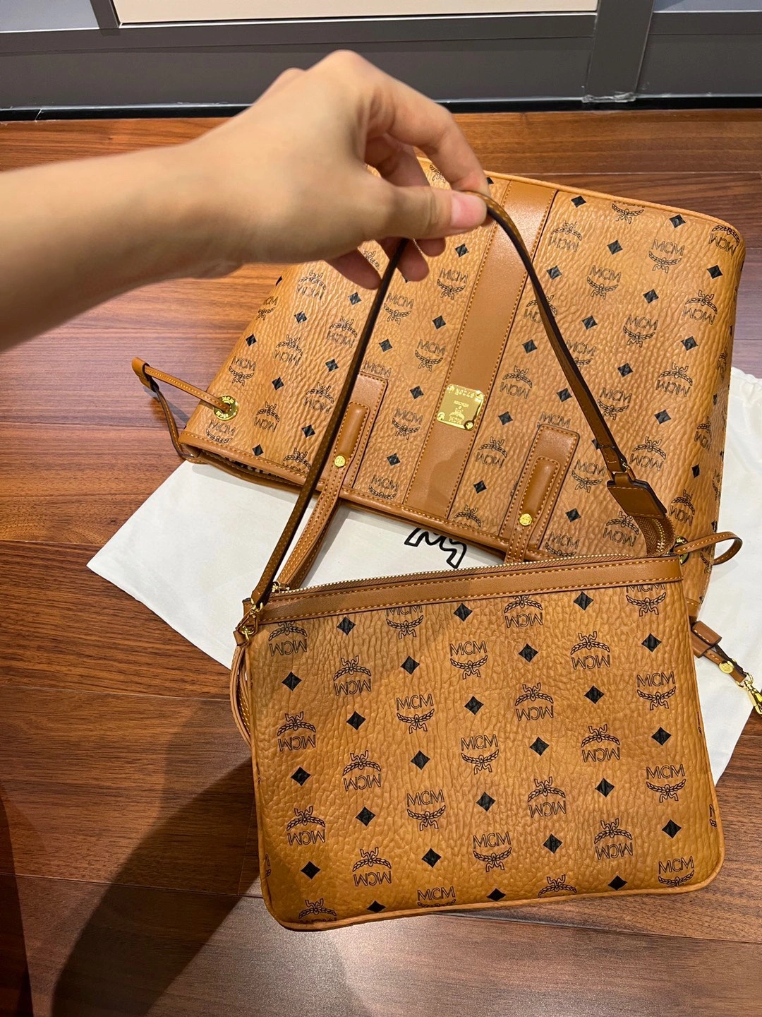 Original MCM Shopping Bags