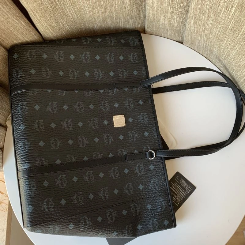 Indistinguishable MCM Shopping Bags