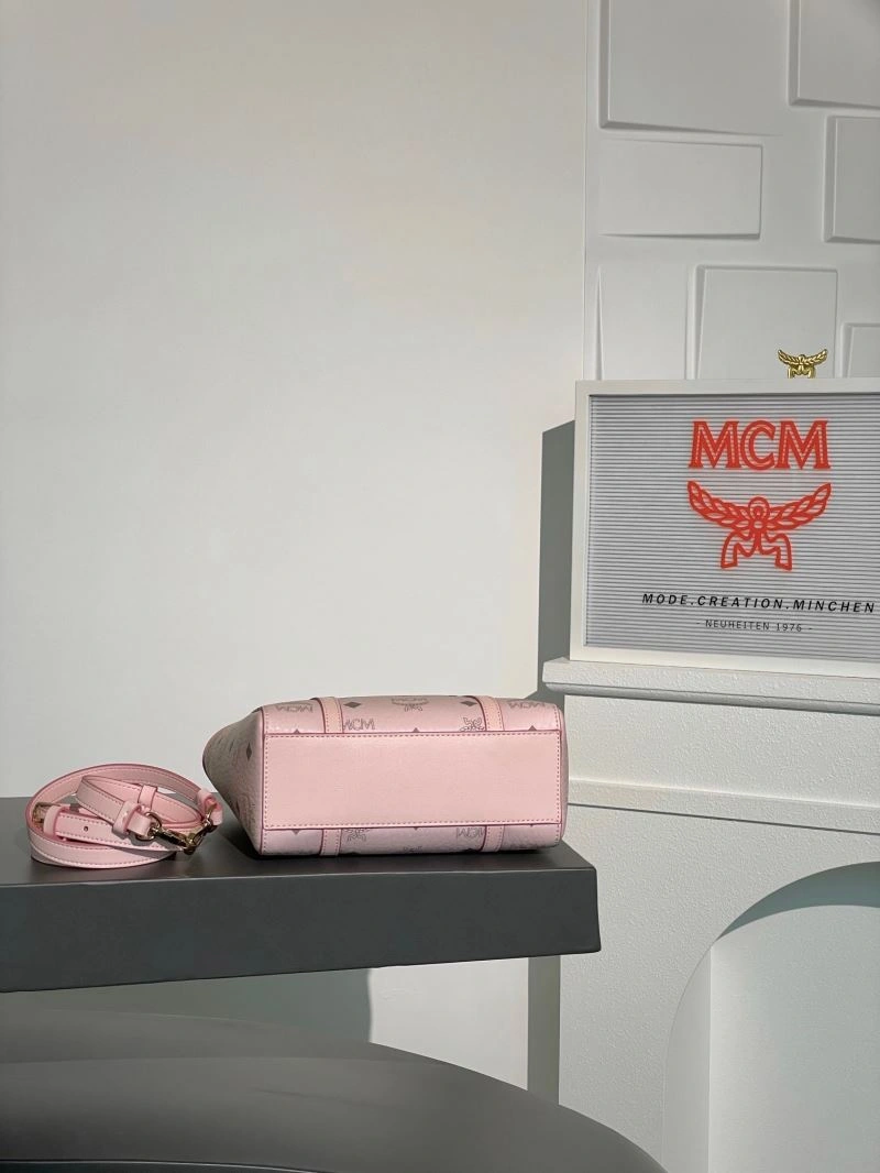 Exact replica MCM Shopping Bags