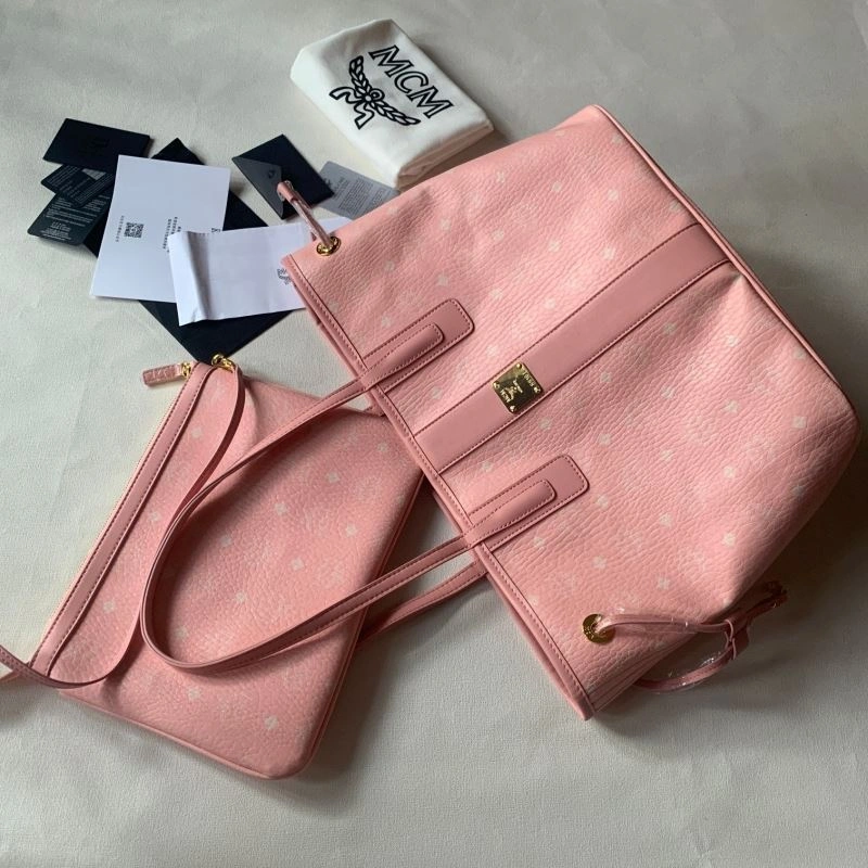 Indistinguishable MCM Shopping Bags