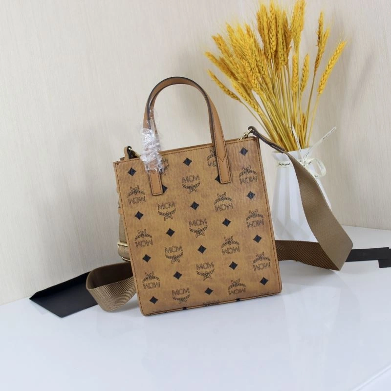 Exact replica MCM Shopping Bags