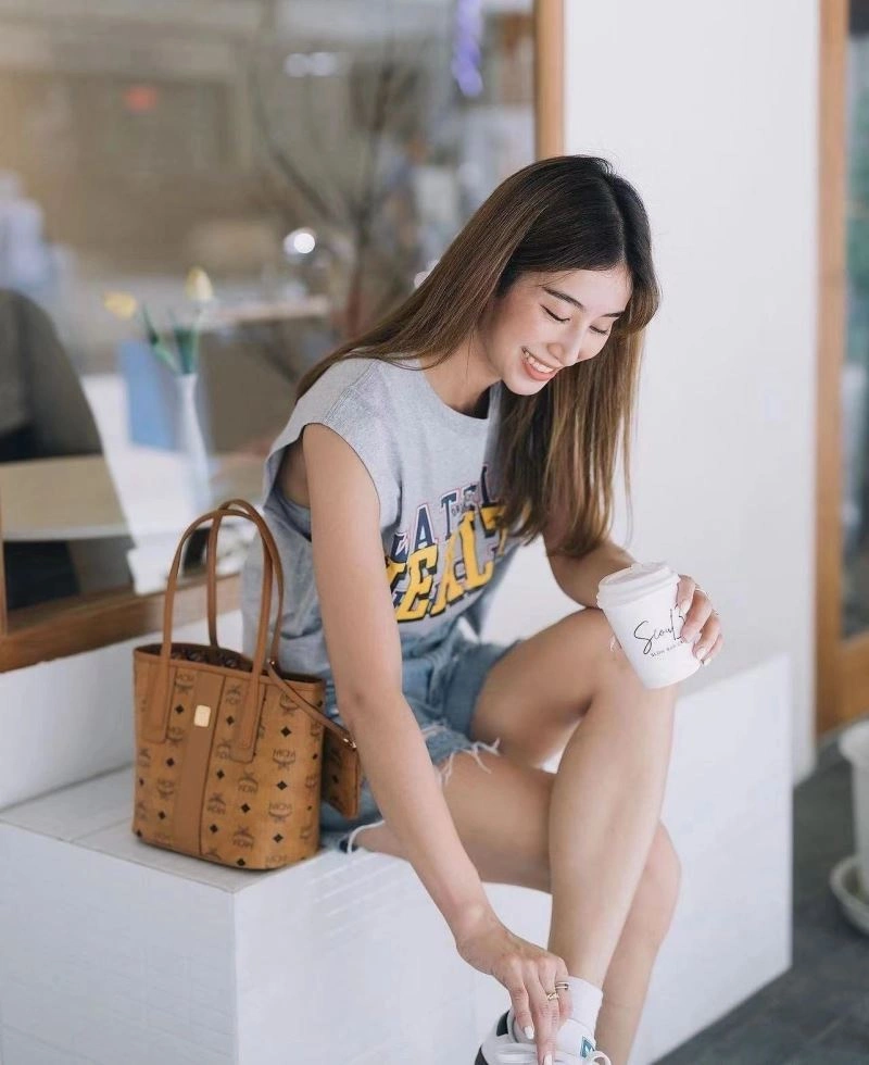 Budget-friendly MCM Shopping Bags