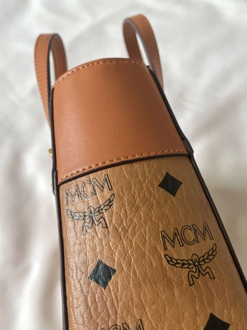 Exact replica MCM Shopping Bags