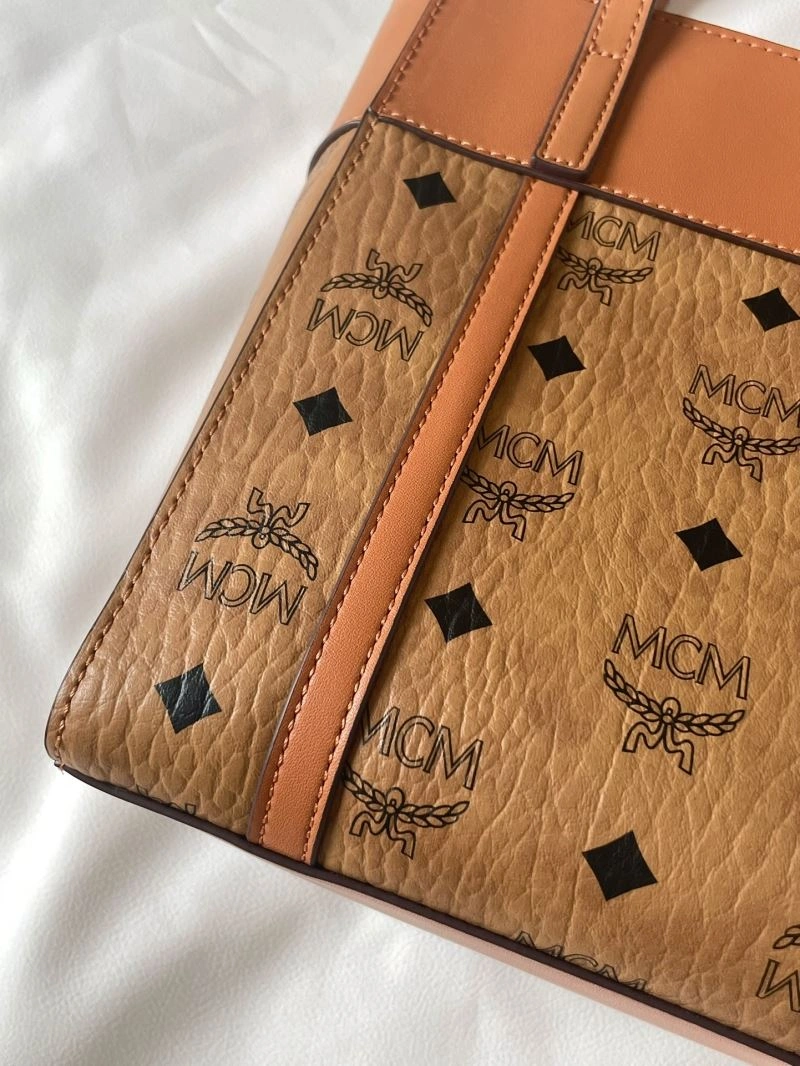 Exact replica MCM Shopping Bags