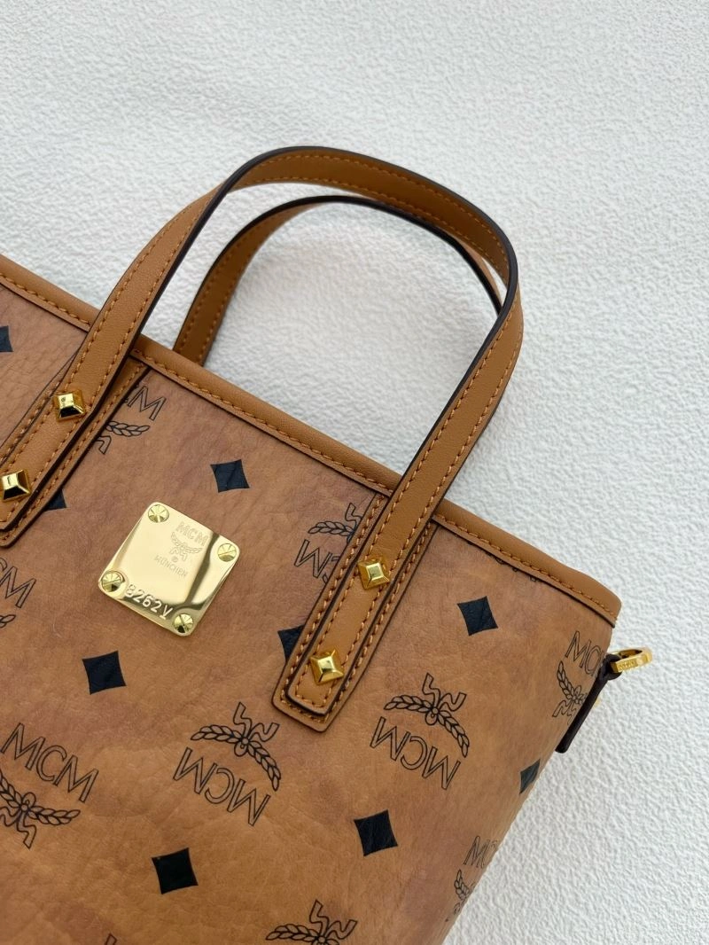 Indistinguishable MCM Shopping Bags