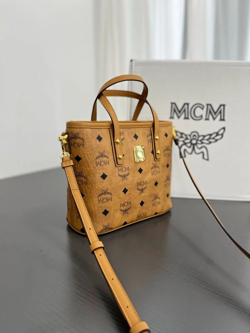 Indistinguishable MCM Shopping Bags