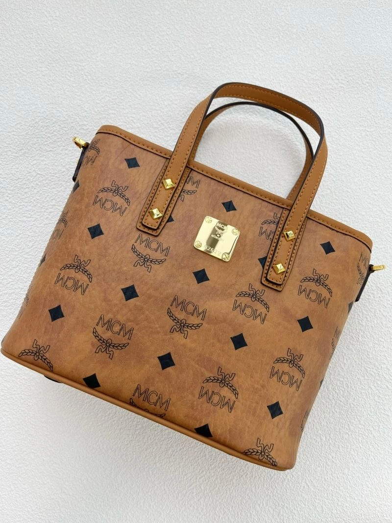 Indistinguishable MCM Shopping Bags