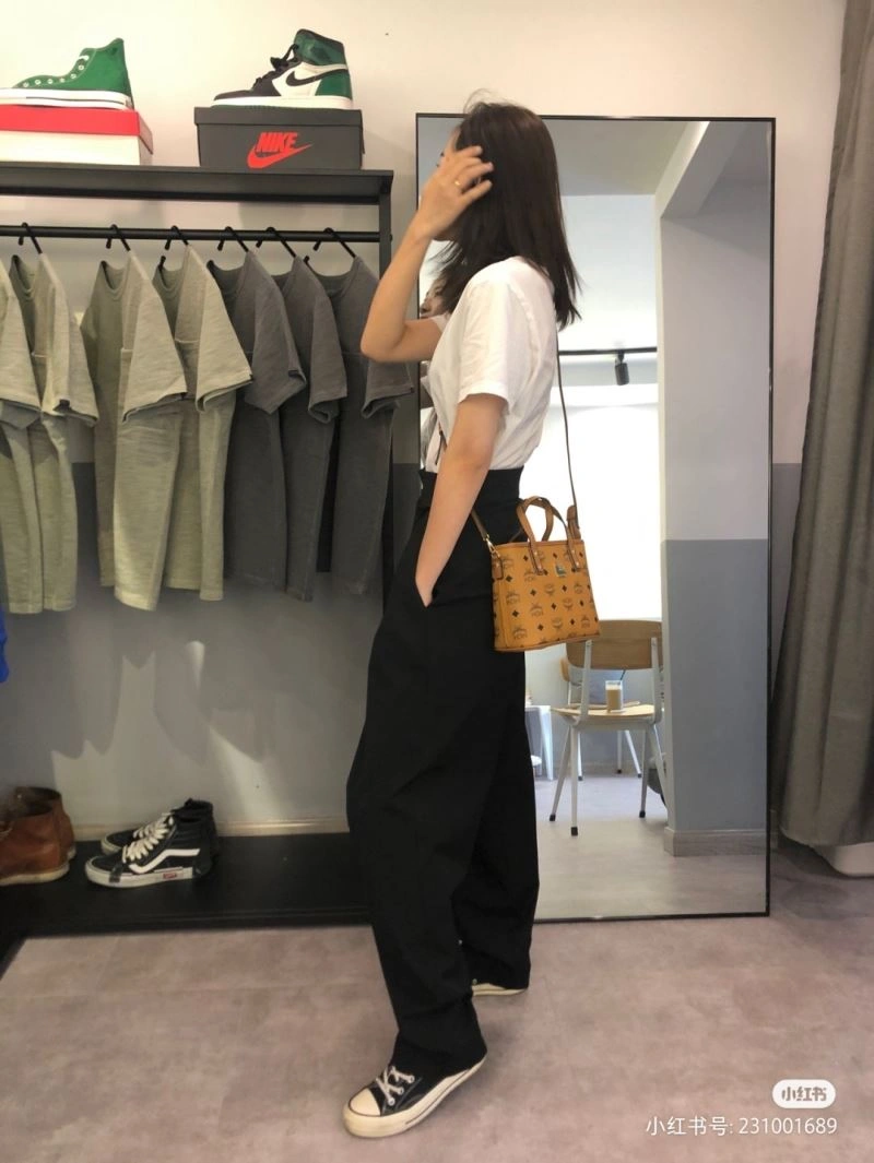 Indistinguishable MCM Shopping Bags