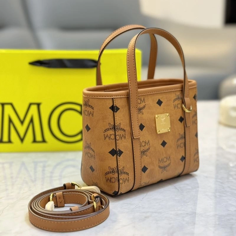 Brand-authenticated MCM Shopping Bags