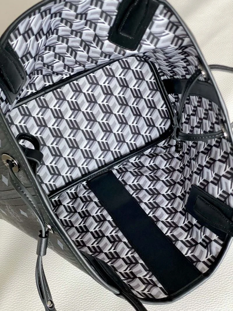 Indistinguishable MCM Shopping Bags