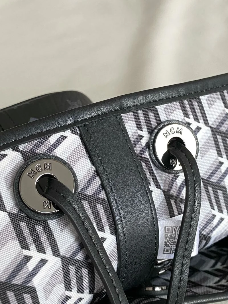 Indistinguishable MCM Shopping Bags
