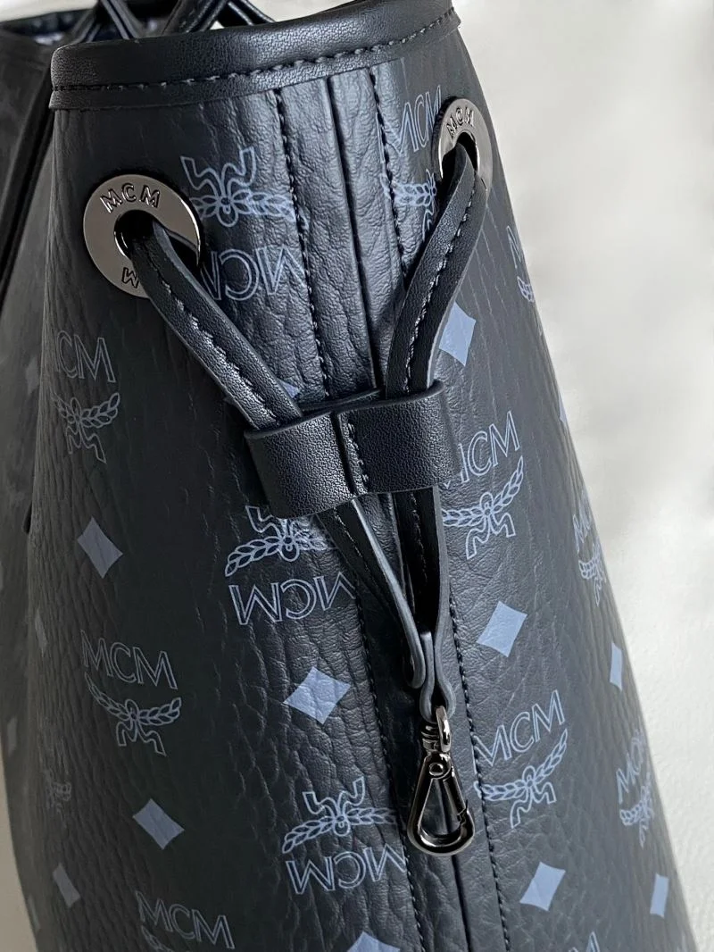 Indistinguishable MCM Shopping Bags