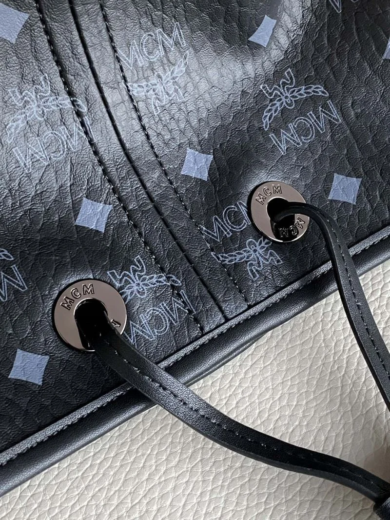 Indistinguishable MCM Shopping Bags