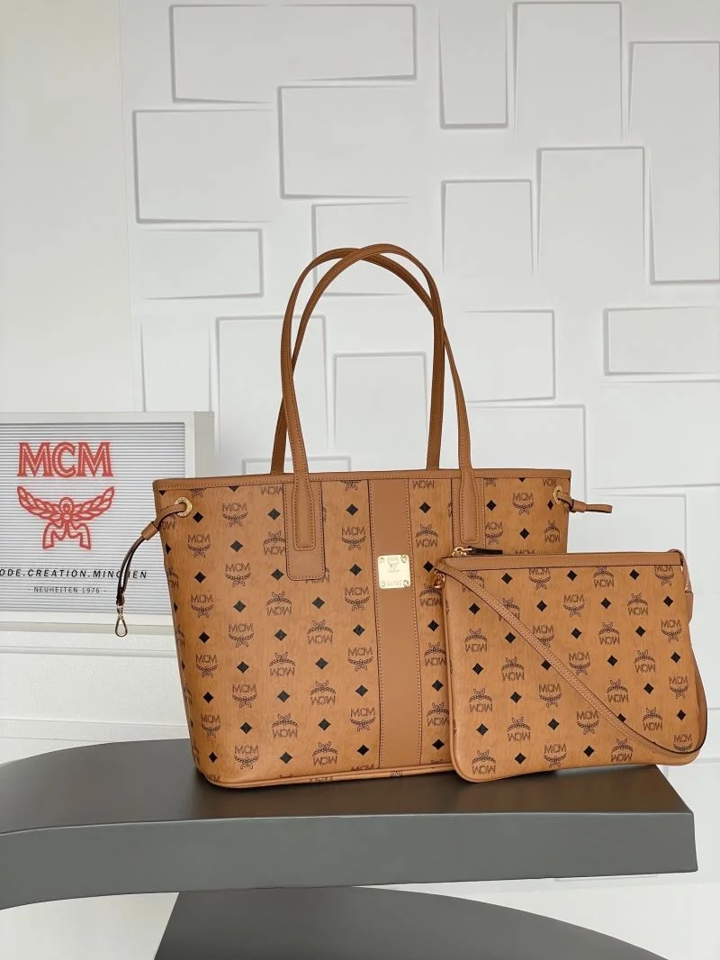 Brand-authenticated MCM Shopping Bags