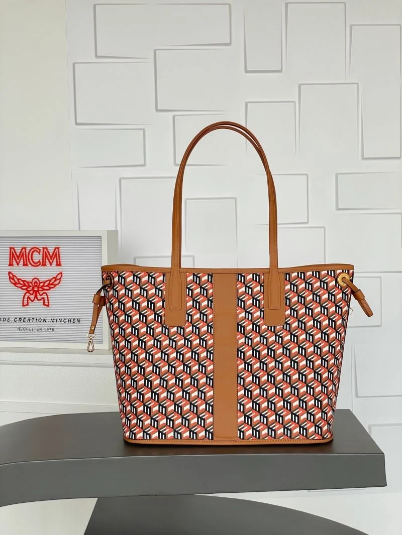 Brand-authenticated MCM Shopping Bags