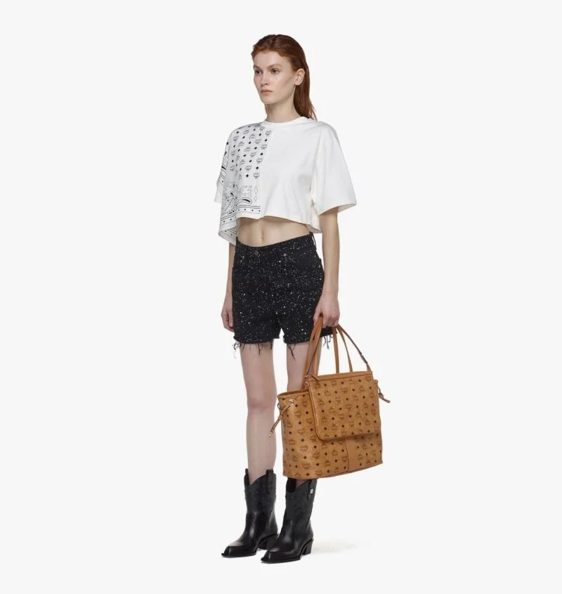 Brand-authenticated MCM Shopping Bags