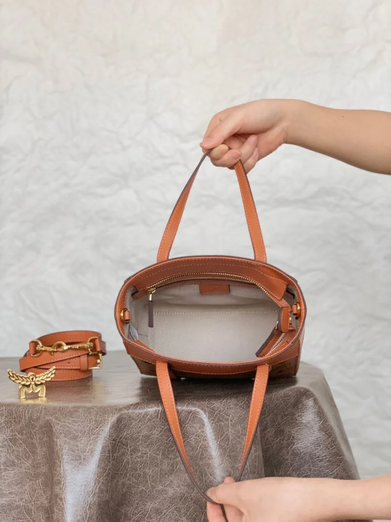 Top mirror MCM Shopping Bags