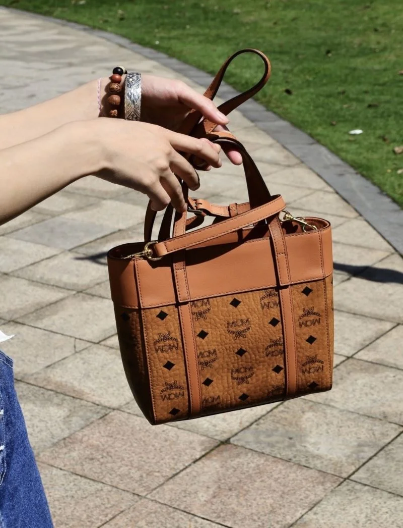 Top mirror MCM Shopping Bags