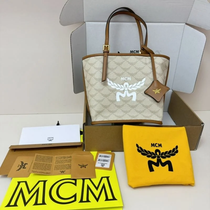 Brand-authenticated MCM Shopping Bags